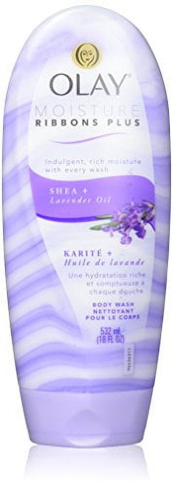 OLAY Moisture Ribbons Plus, Shea Plus Lavender Oil 18 oz - Walmart.com