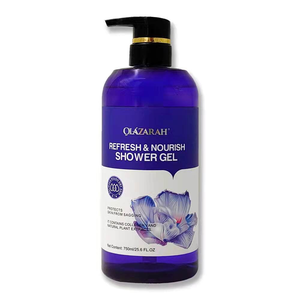 OLAZARAH Collagen-Infused Refresh & Nourish Shower Gel w/Lavender and ...