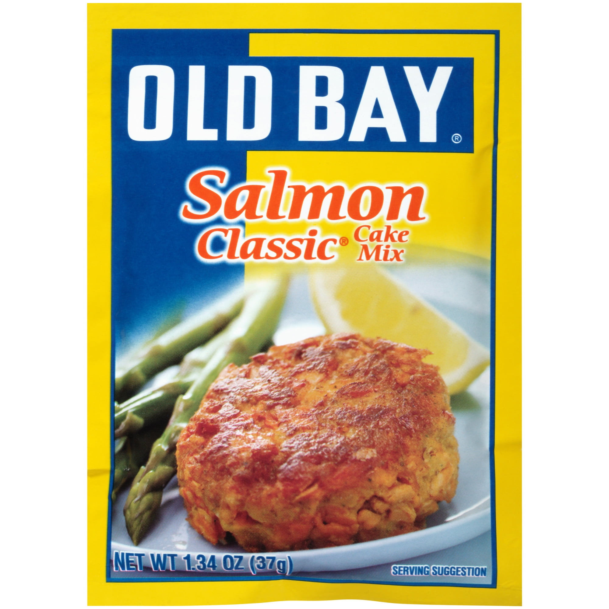 OLD BAY Classic Salmon Cake Mix, 1.34 oz Packet with Fish Flavor ...