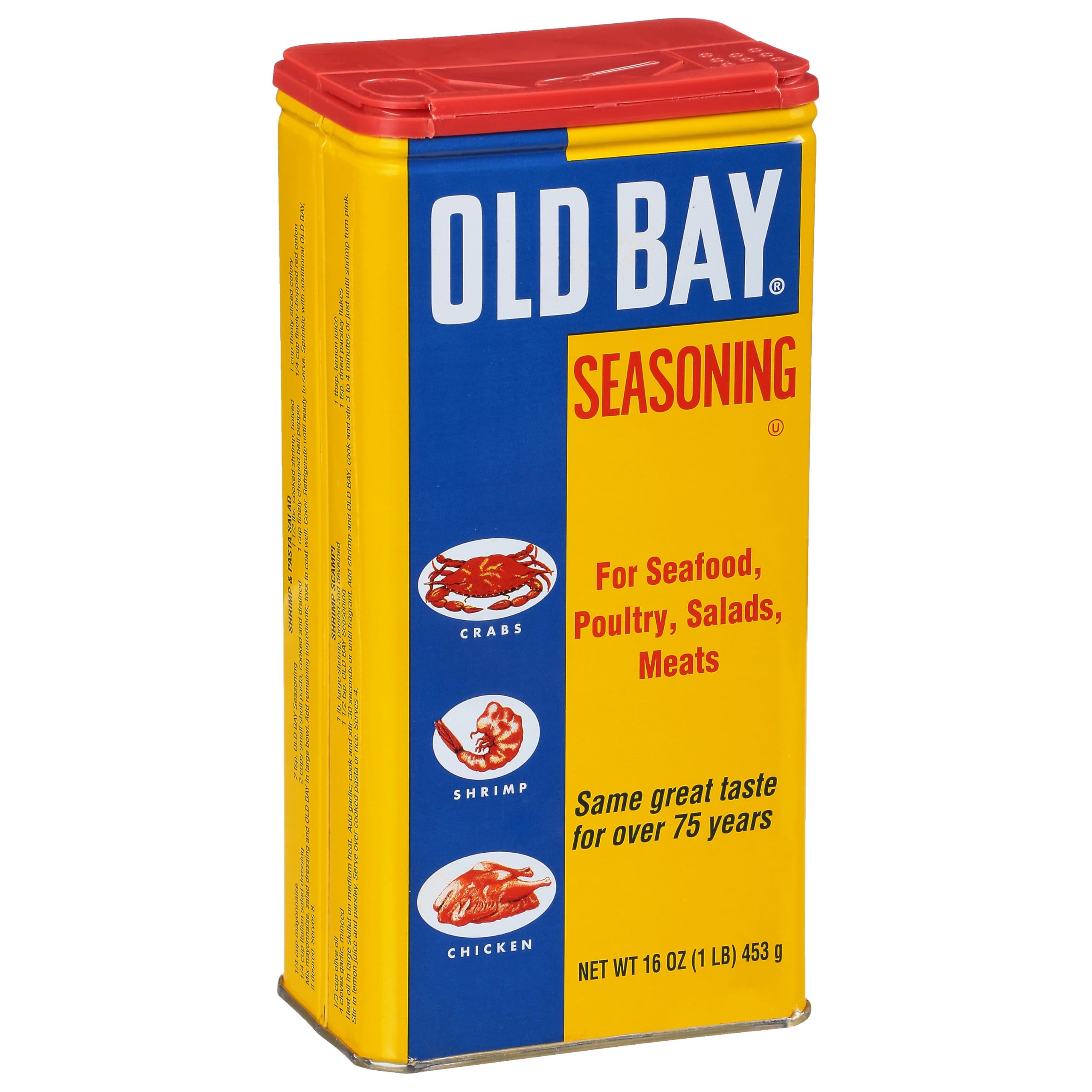 OLD BAY Seasoning, 16 ESF27 oz - One 16 Ounce Fan-Favorite Tin Can of ...