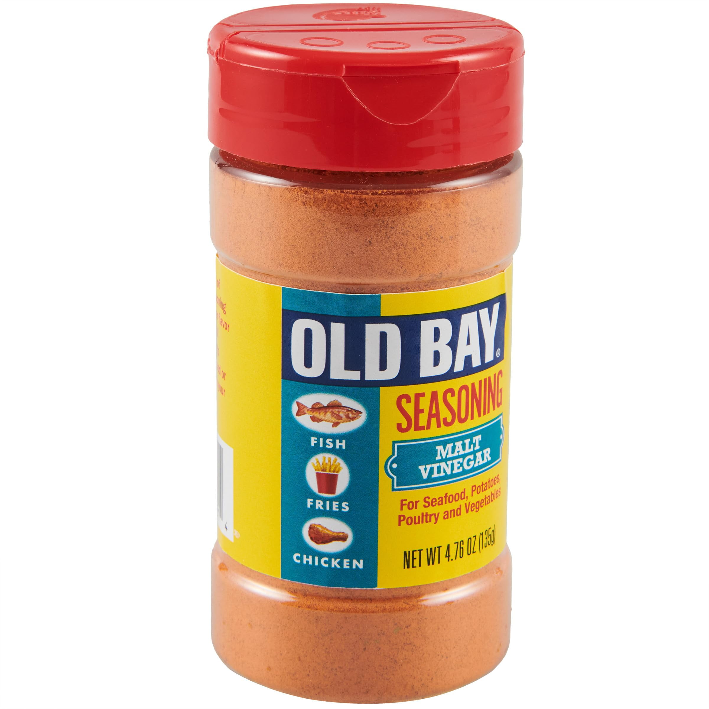OLD BAY Seasoning, Malt Vinegar, Perfect for MHD1Fries, Wings, Seafood ...