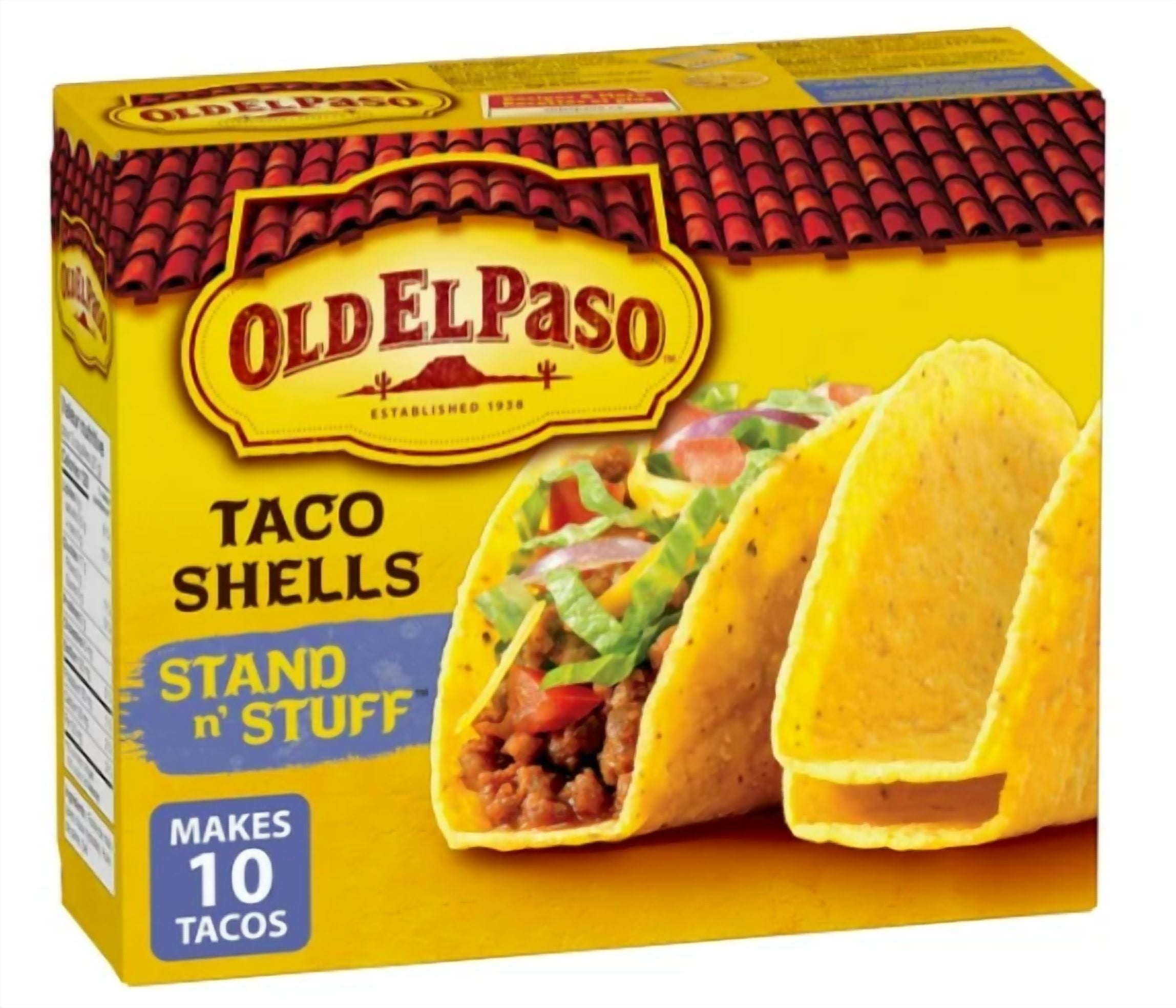 OLD EL PASO STAND N STUFF TACO CRNCHY SHELLS - Walmart.com