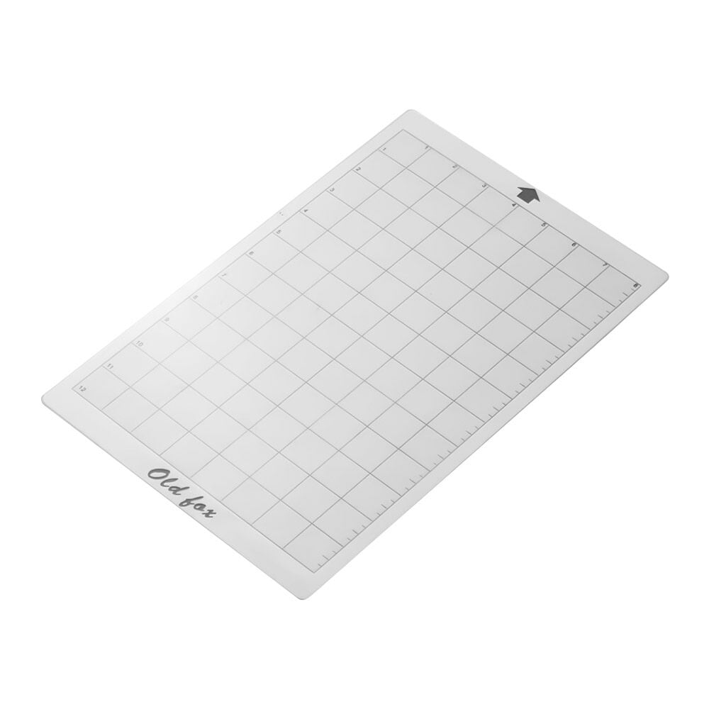 OLD FOX Replacement Cutting Mat Transparent Adhesive Mat with Measuring ...