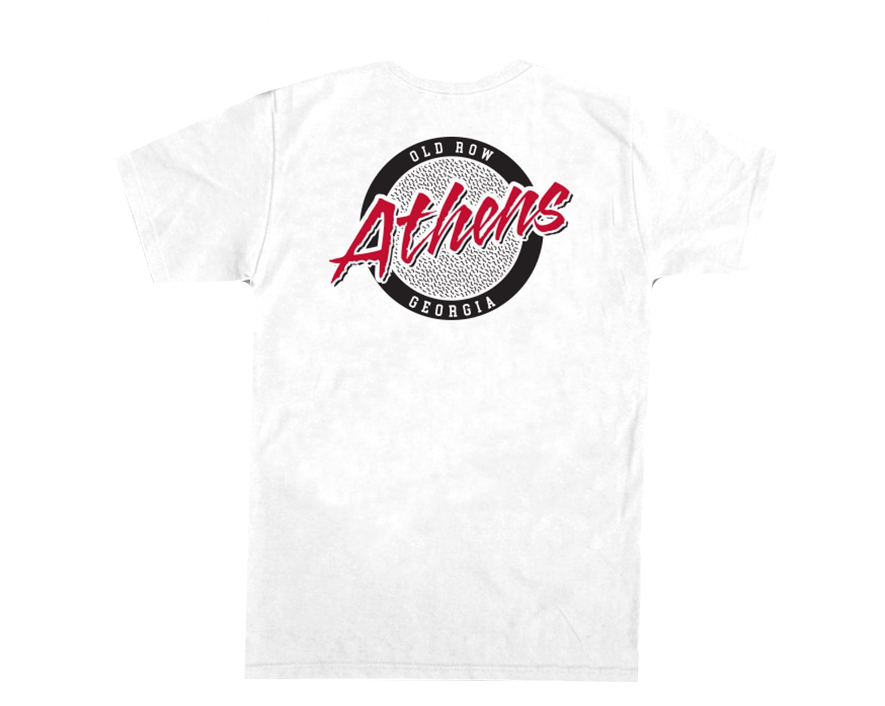 OLD ROW Athens, Georgia Circle Logo Comfort Color T-Shirt, Short Sleeve ...