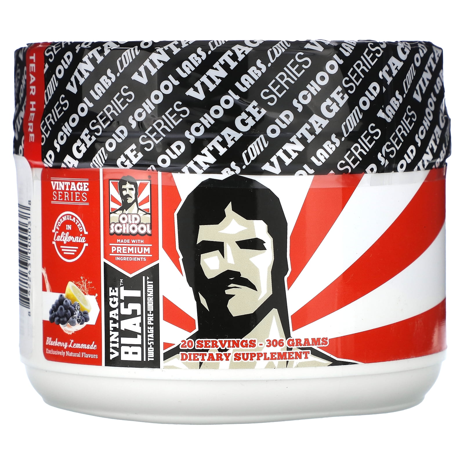 Old School Vintage Blast - Pre Workout Powder - Energy, Pumps ...
