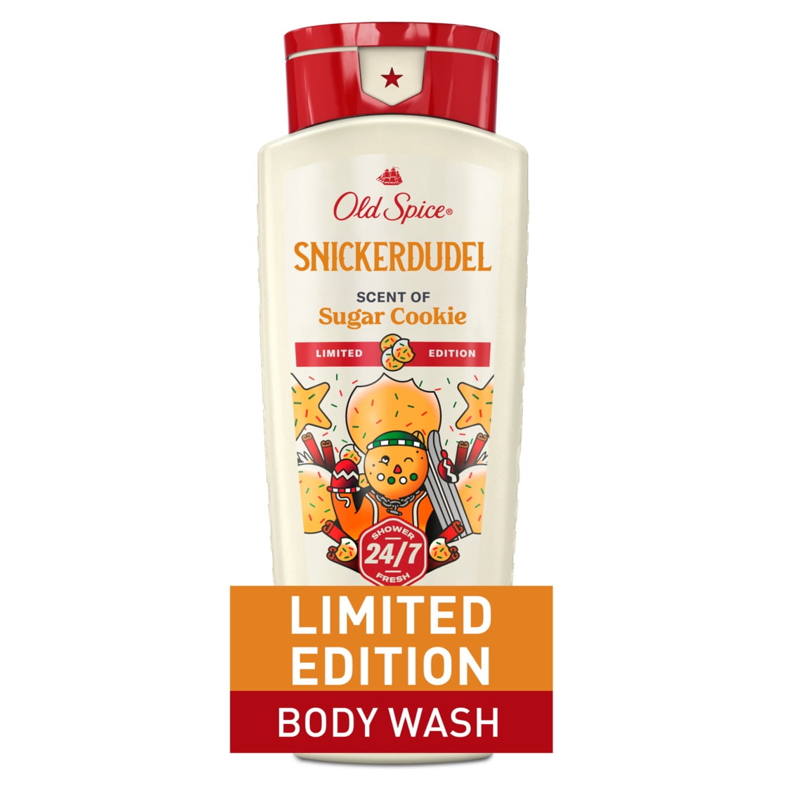Old Spice Body Wash for men, Holiday Limited Edition, 24/7 Shower Fresh ...