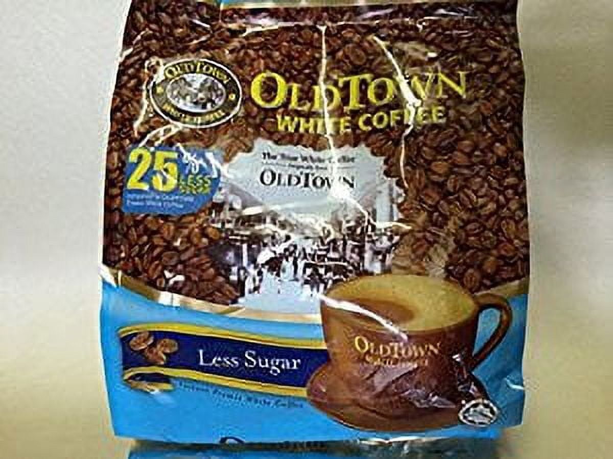 OLD Town (3 in 1)- Taste Premix White 25% Less Sugar Coffee- Don t Need ...