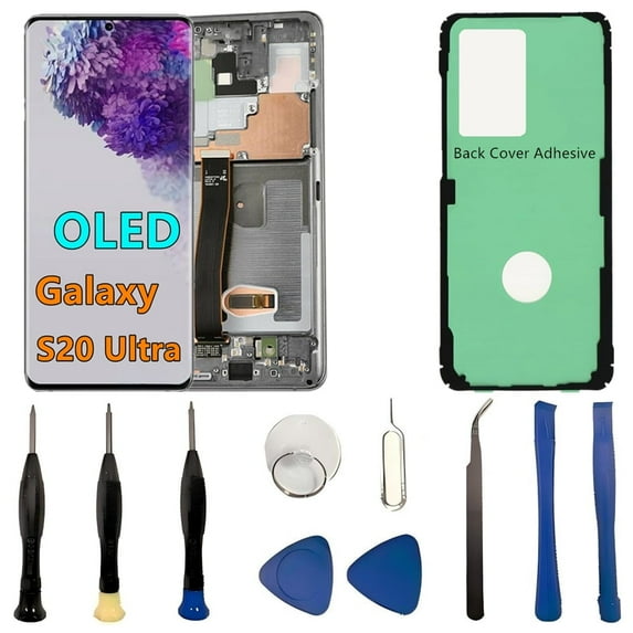 OLED Galaxy S20 Ultra LCD Screen Replacement for Samsung Galaxy S20 ...