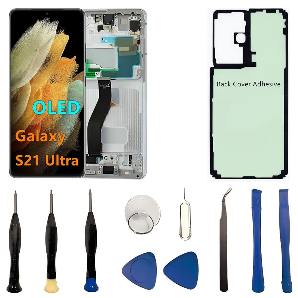 OLED Galaxy S21 Ultra LCD Screen Replacement for Samsung Galaxy ...