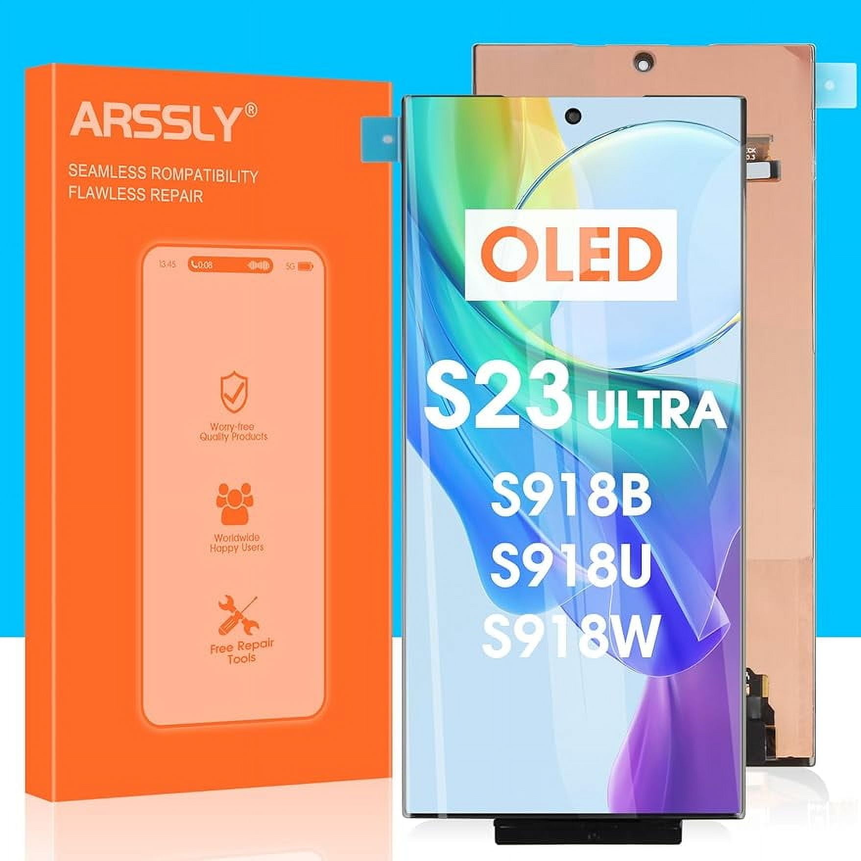 OLED LCD Screen for Samsung Galaxy S23 Ultra Screen Replacement for ...