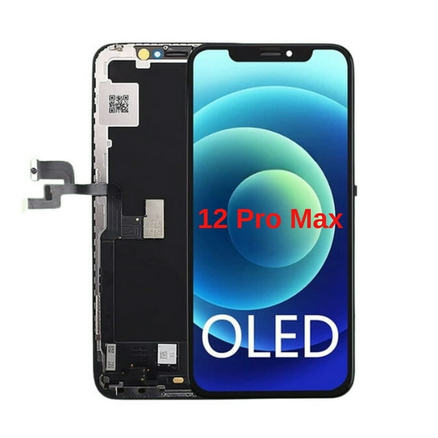 OLED Pantalla For iPhone 12 Pro Max LCD Screen Replacement 6.7 inch ...