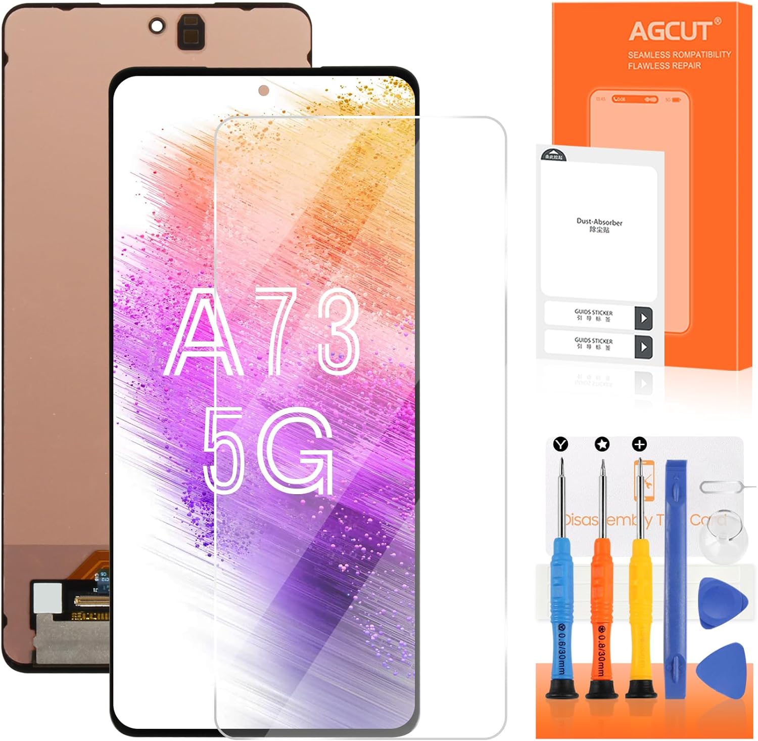 OLED for Samsung Galaxy A73 5G Screen Replacement for Samsung A73 5G ...