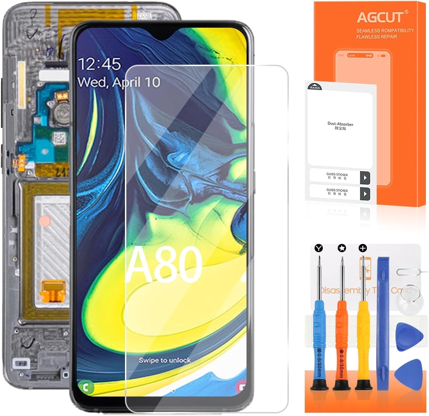 OLED for Samsung Galaxy A80 Screen Replacement for Display Samsung A80 LCD SM-A805F SM-A8050 SM ...