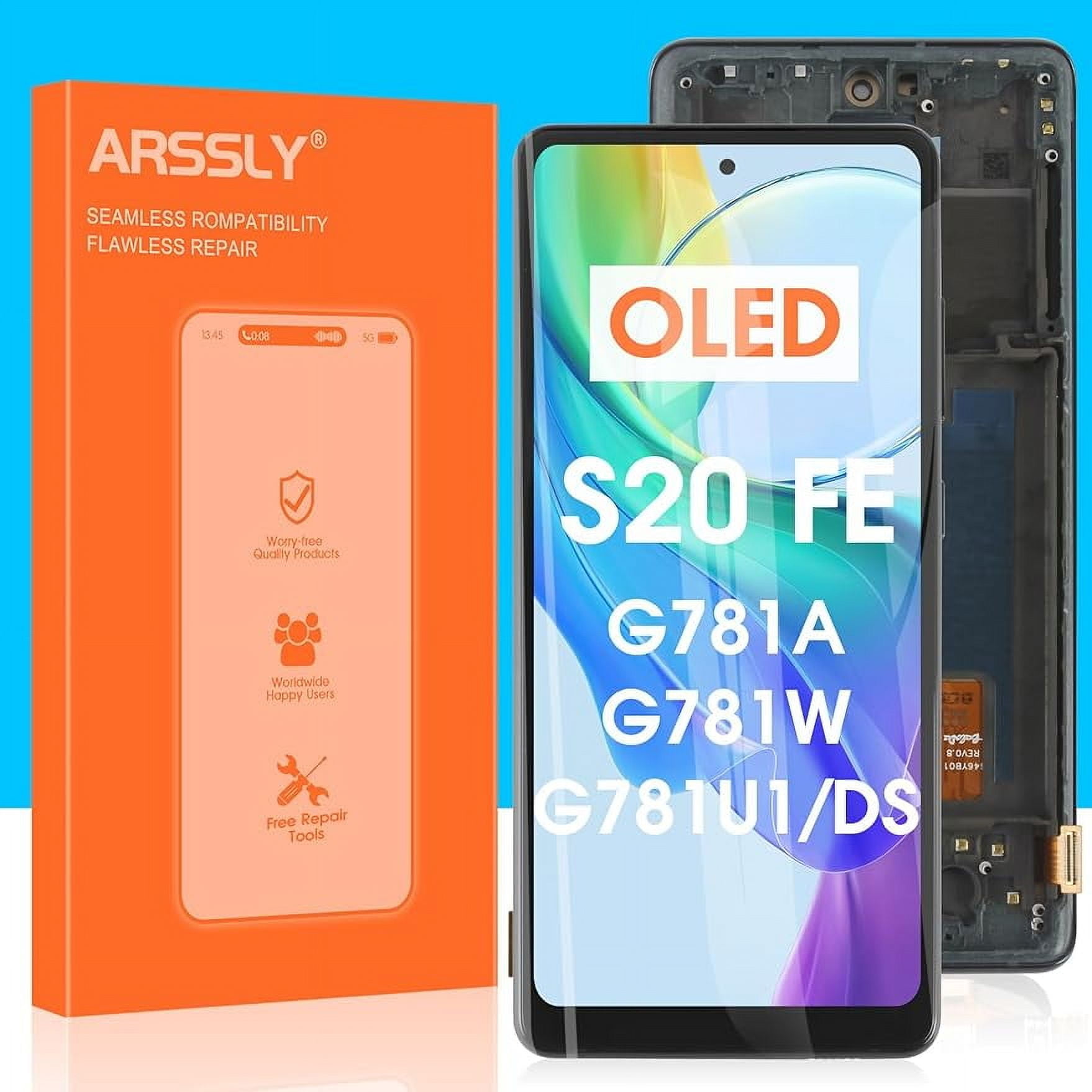 OLED for Samsung Galaxy S20 FE 5G Screen Replacement kit, LCD Display ...