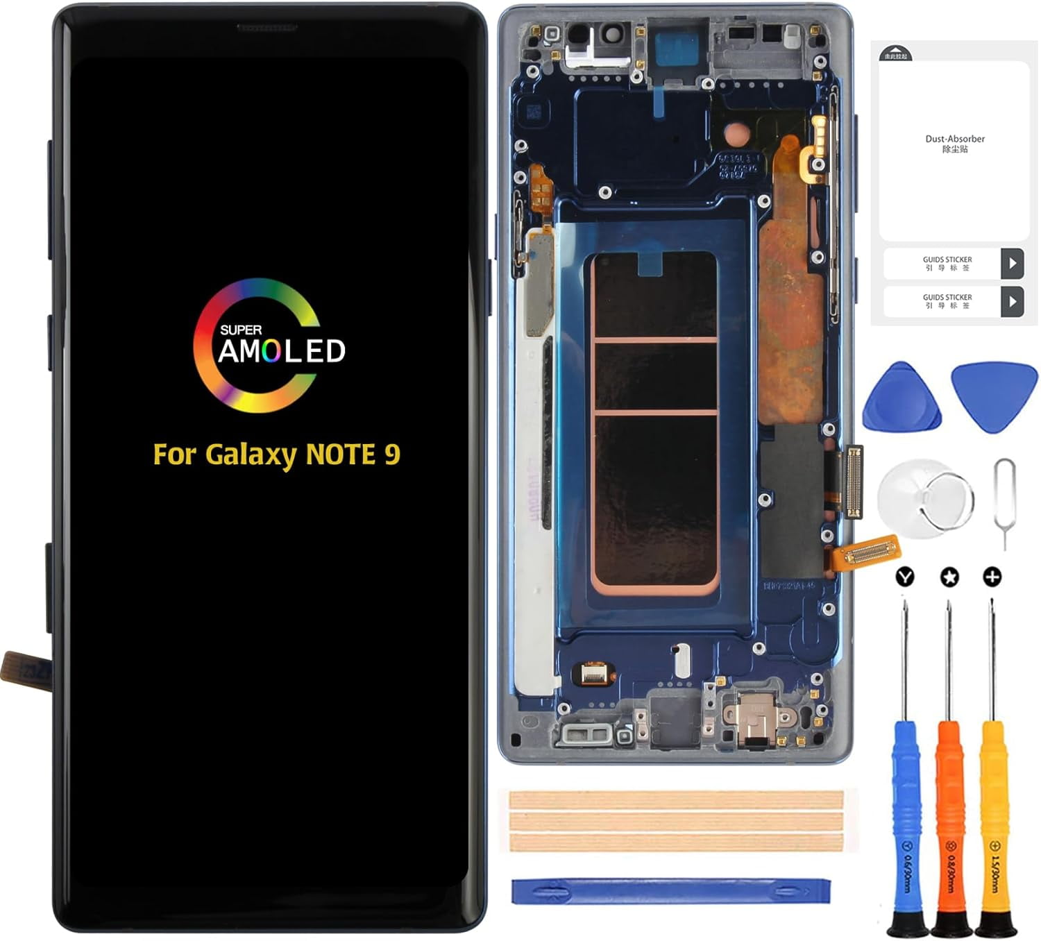 OLED for Samusng Glaxy Note9 Note 9 6.4” LCD Display Touch Digitizer ...