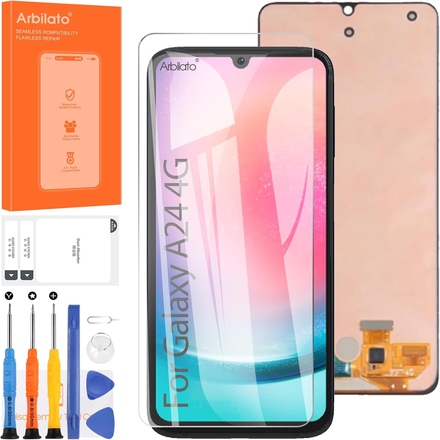 OLED Screen for Galaxy A24 4G Screen Replacement for A245 LCD Screen SM ...