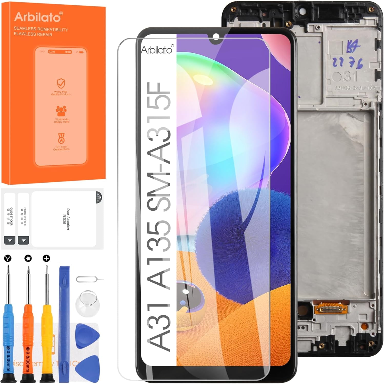 OLED Screen for Galaxy A31 Screen Replacement for A315 LCD Screen SM ...