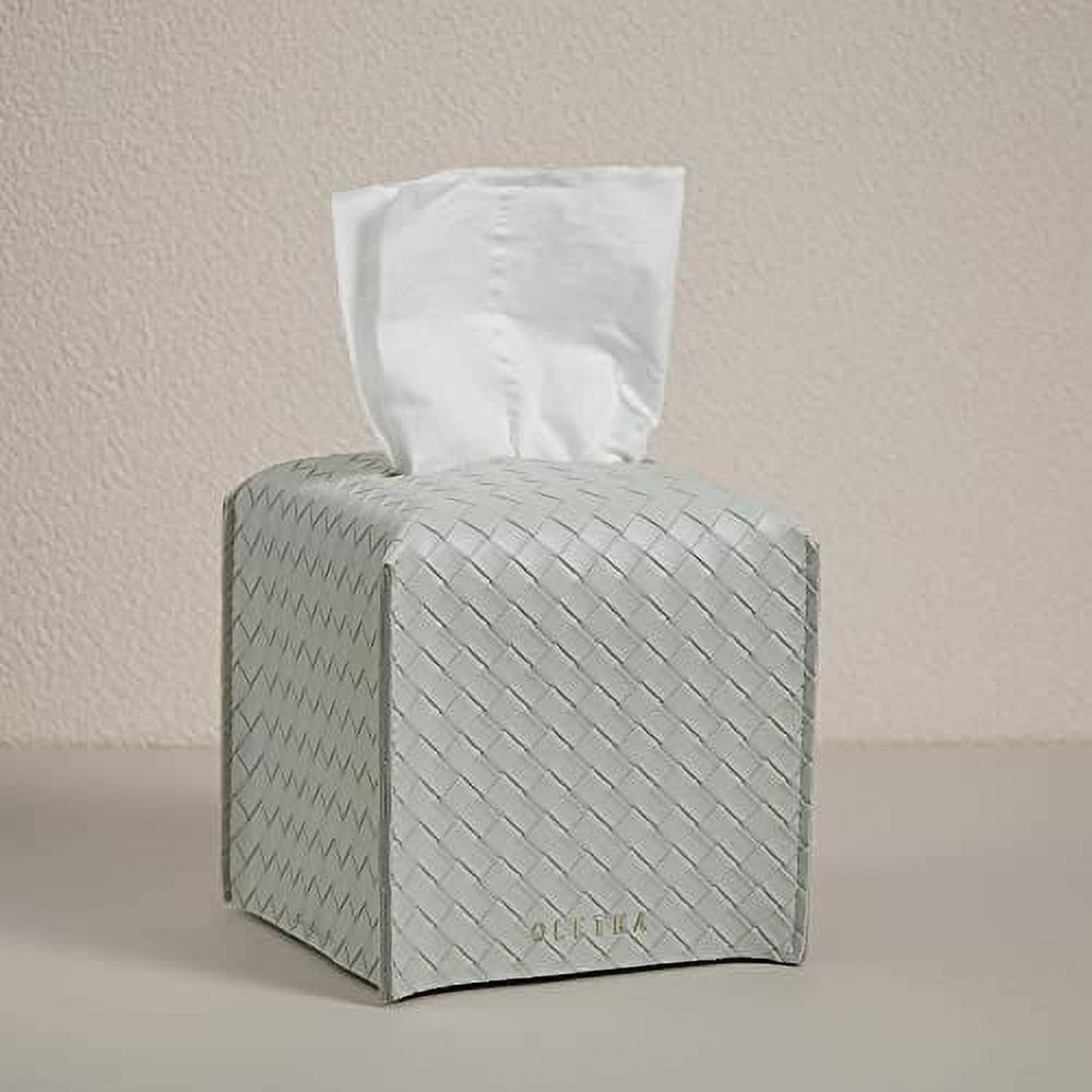 OLETHA Aesthetic Square Tissue Box Cover, Tissues Cube Box Holder ...