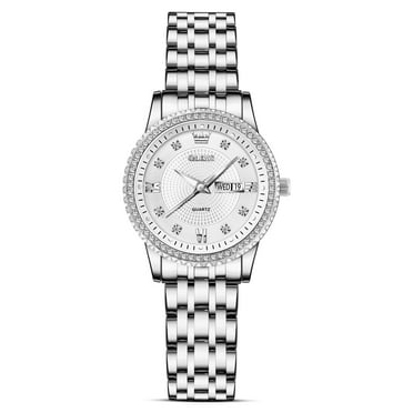 OLEVS Gold Watches for Women Classic Diamond Automatic Mechanical Self ...