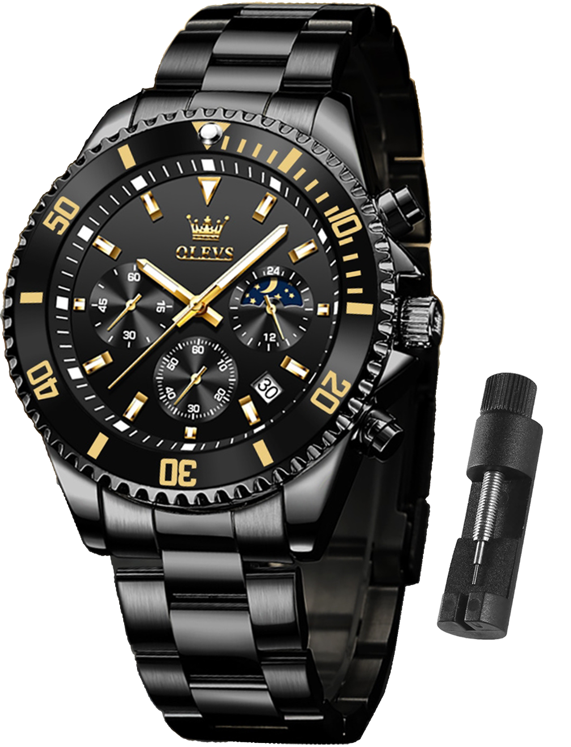 Casio Men's Super-Easy-Reader Watch, Black/White Dial MW240-7BV ...