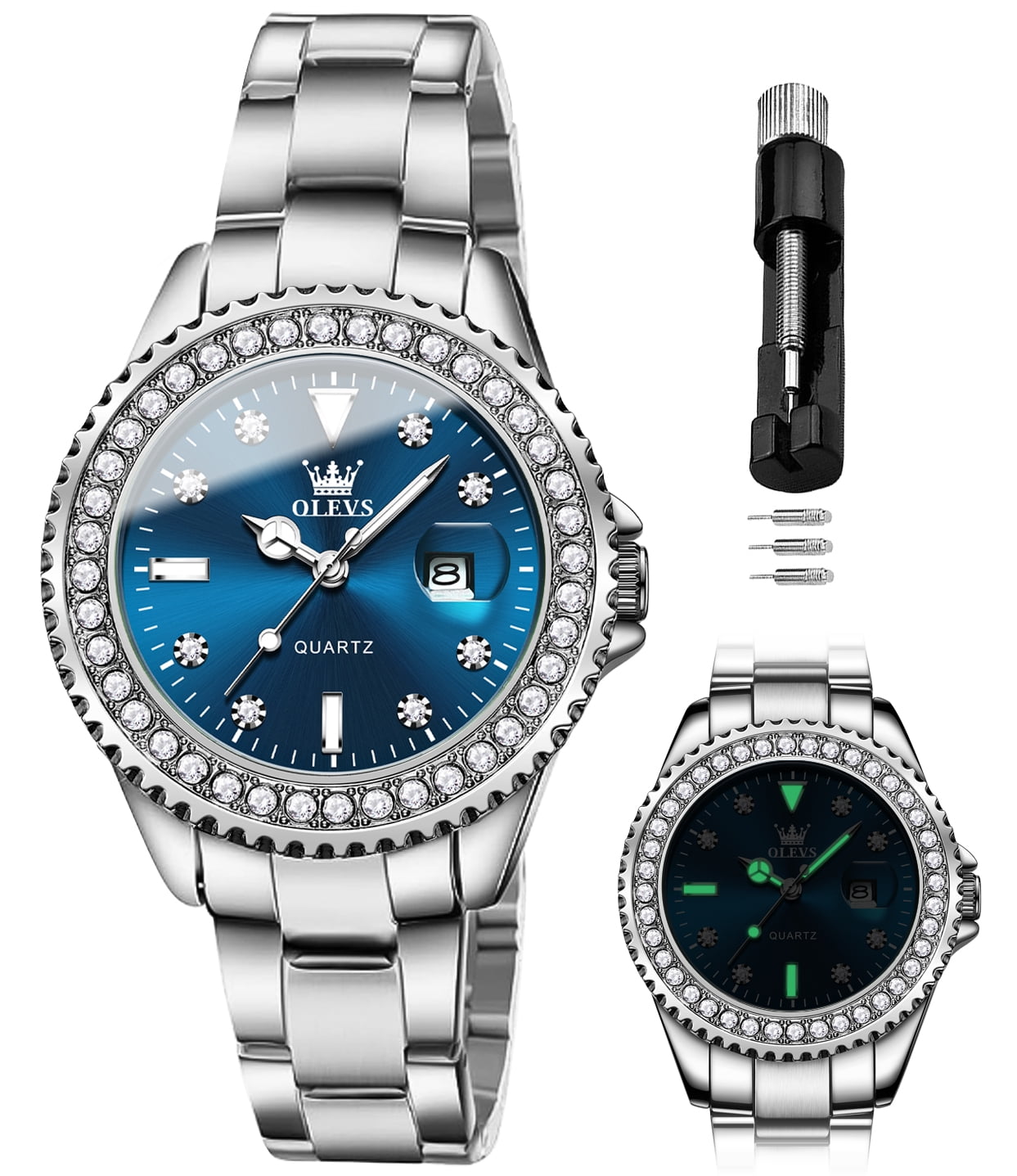 OLEVS Watches for Women Fashion Dress Elegant Luxury Womens Watches ...
