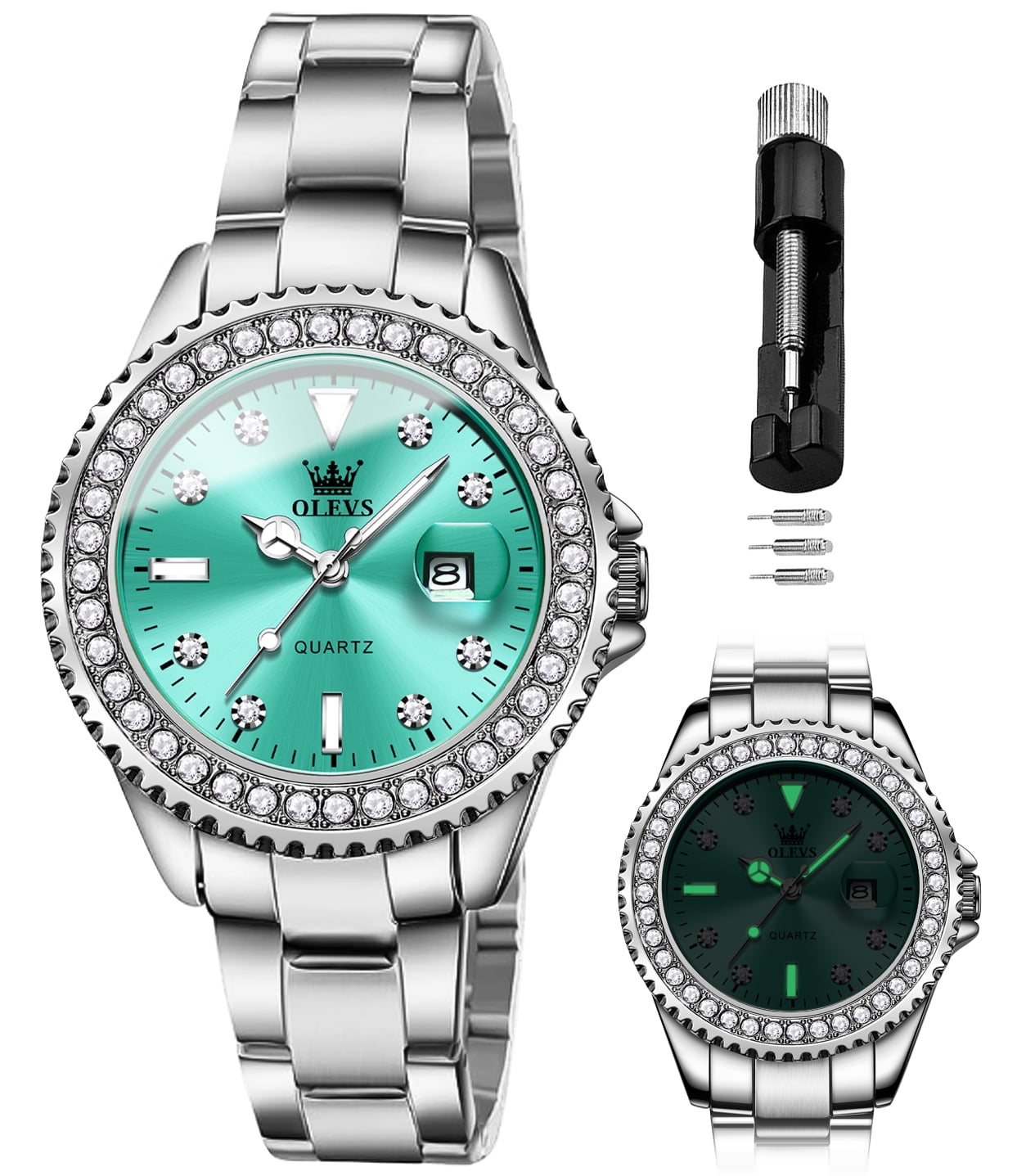 OLEVS Watches for Women Fashion Dress Elegant Luxury Womens Watches ...