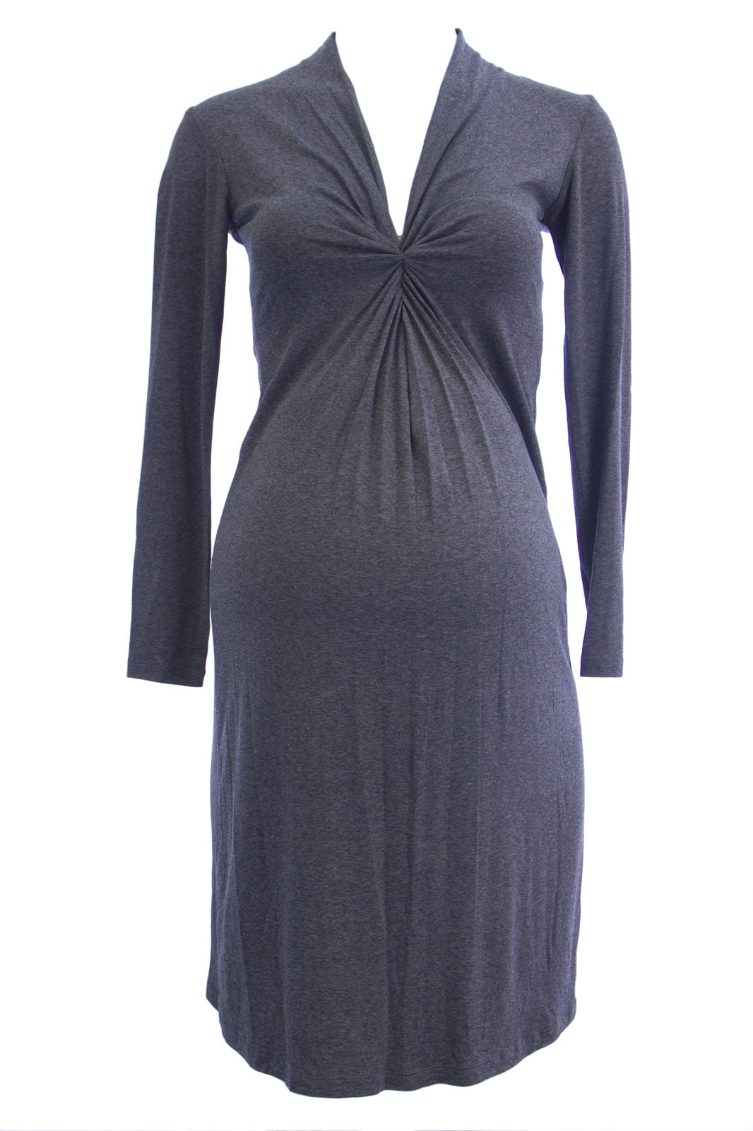 OLIAN Maternity Women's Chelsea Twist Detail Long Sleeve Dress ...
