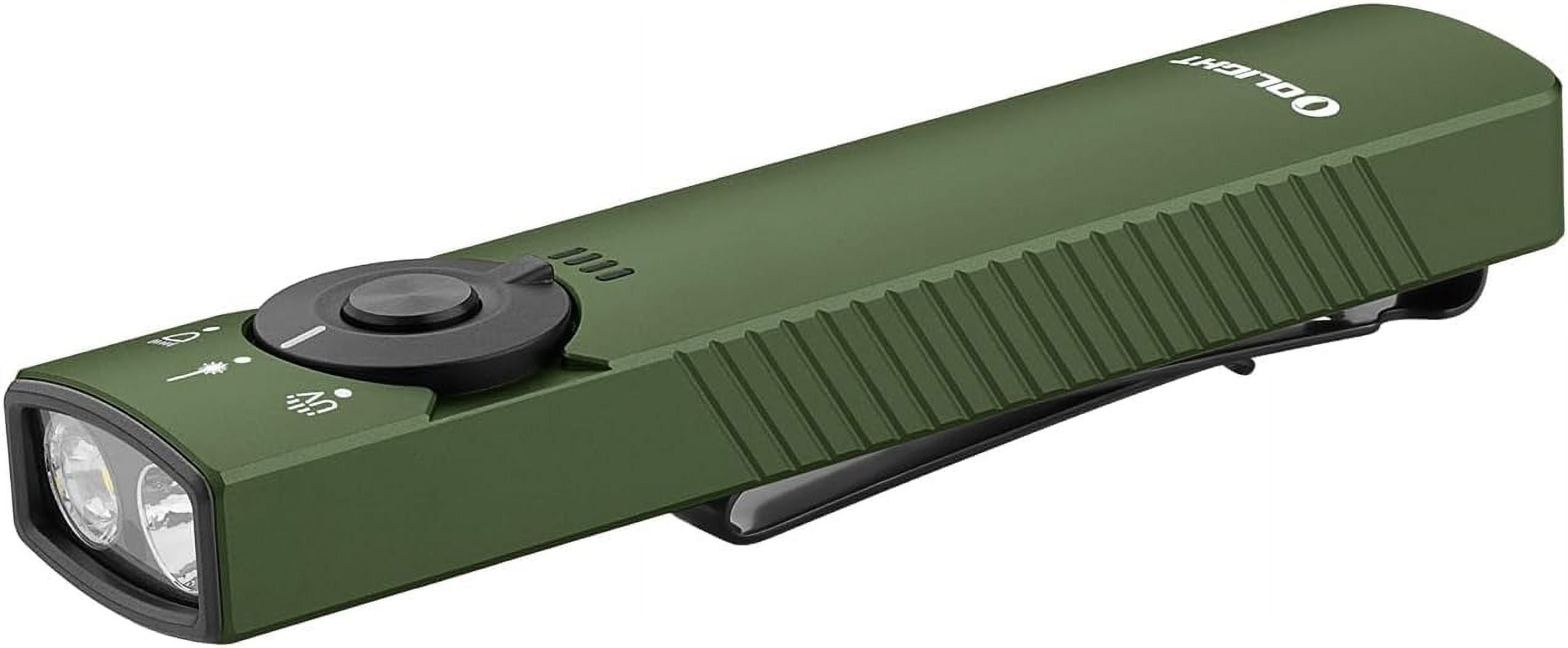 OLIGHT Arkfeld Pro Flat Rechargeable EDC Flashlight with 1300 Lumens ...