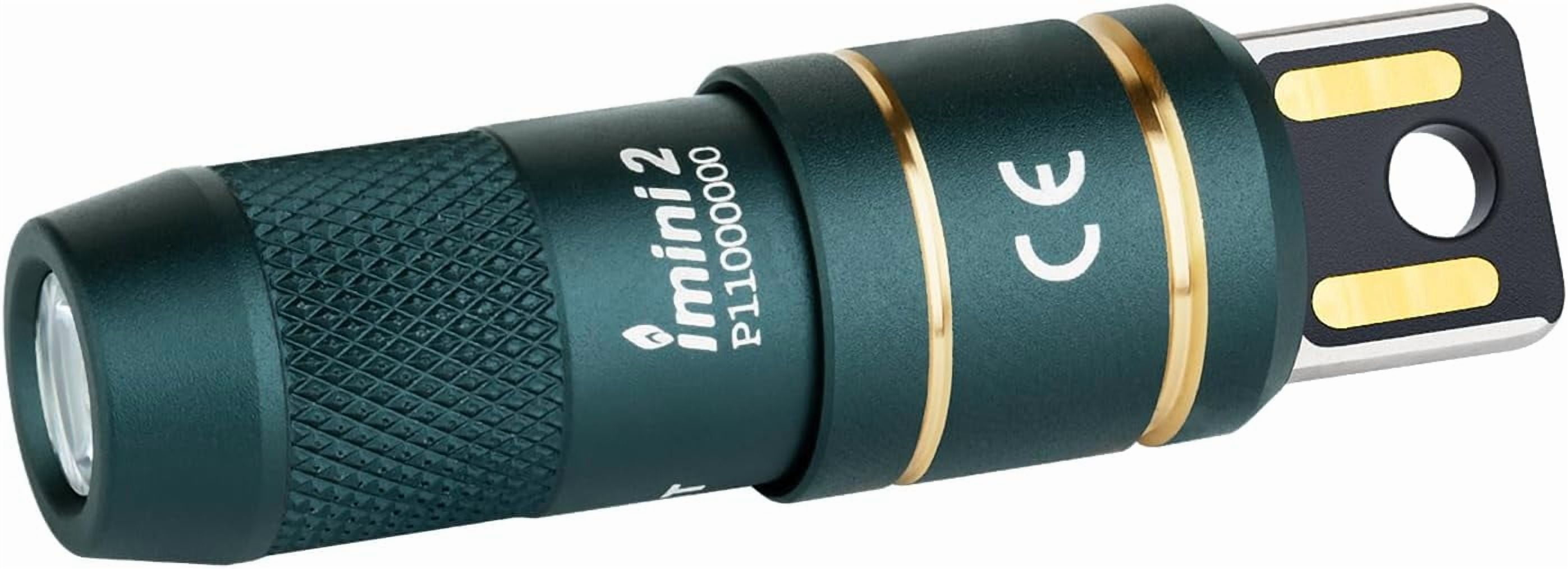 OLIGHT IMINI 2 Rechargeable Flashlight, 50 Lumens Mini Light, Magnetic ...