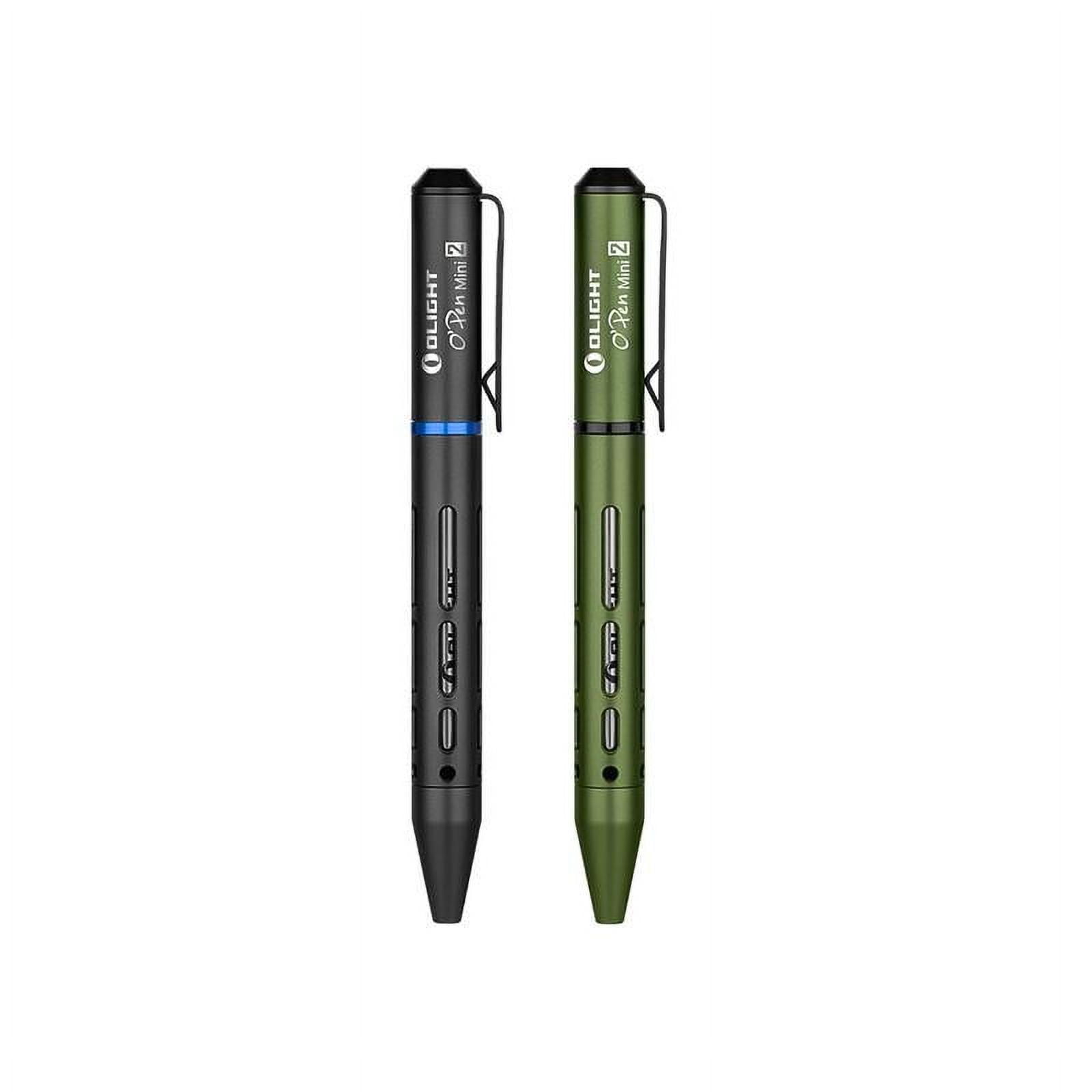 OLIGHT O'Pen Mini 2 Ballpoint Pen, Replaceable EDC Black Ink Pen and ...