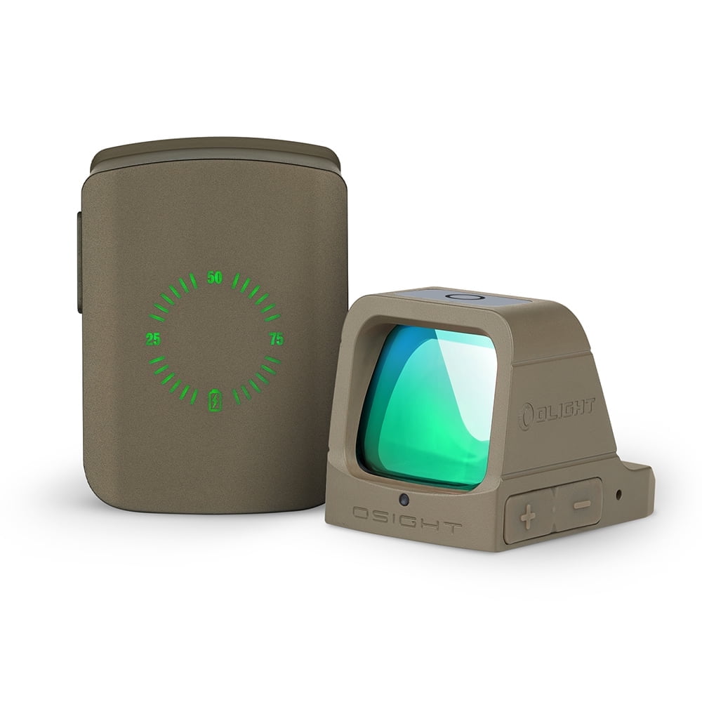 OLIGHT Osight 3 MOA Rechargeable Dot Open Reflex Sight with Charging ...