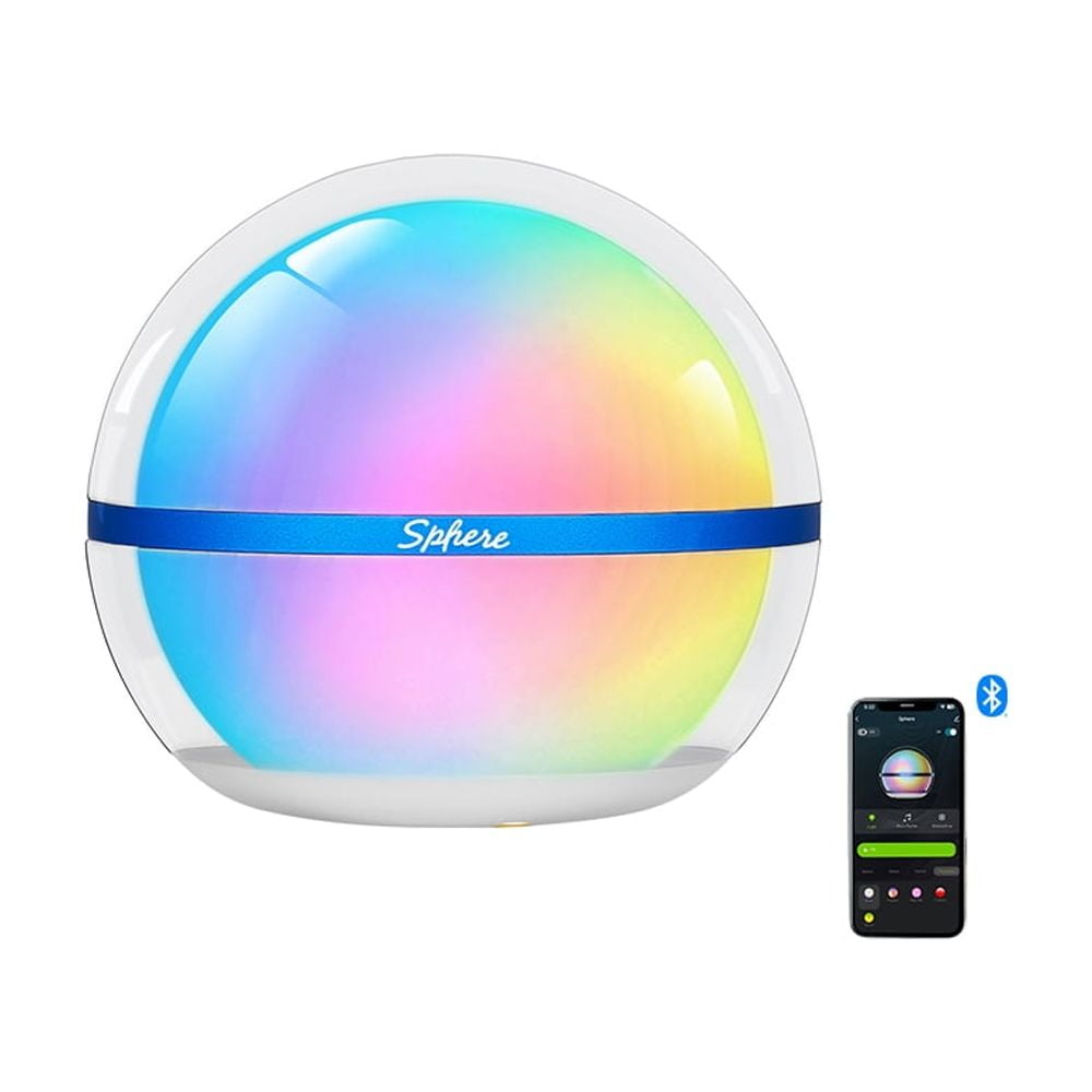 OLIGHT Sphere Smart Magnetic Rechargeable RGB Night Light with Remotely ...
