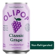 OLIPOP Prebiotic Soda, Crisp Apple, 12 fl oz, Refrigerated - Walmart.com