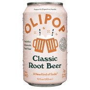 OLIPOP Prebiotic Soda Crisp Apple 12 fl oz Refrigerated Gut-Friendly Drink - Walmart.com