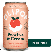 OLIPOP Prebiotic Soda, Crisp Apple, 12 fl oz, Refrigerated - Walmart.com