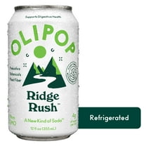 OLIPOP Healthy Benefits Prebiotic Soda, Vintage Cola Soft Drink, 12 fl oz - Walmart.com