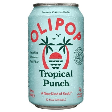 OLIPOP Prebiotic Soda, Crisp Apple, 12 fl oz, Refrigerated - Walmart.com
