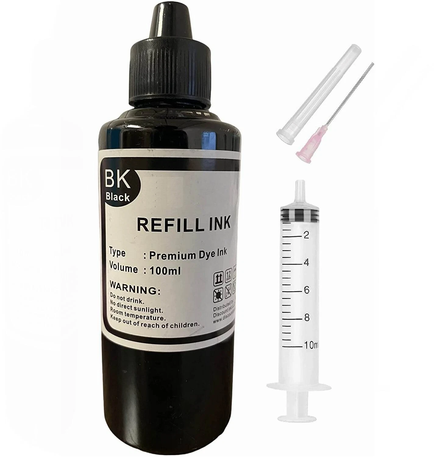OLIVE- 100Ml Refill Ink Kit For Canon Pg-260Xl Black Pixma Ts5320 ...