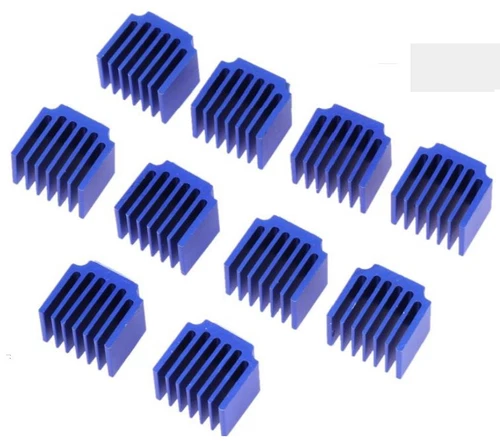OLIVE- 10Pcs Aluminum Stepper Motor Driver Cooling Block Premium ...