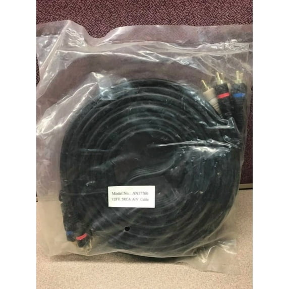 OLIVE- 12 Ft. 5 Rca Audio/Visual Cable Model # An 17760 * Free Shipping ...
