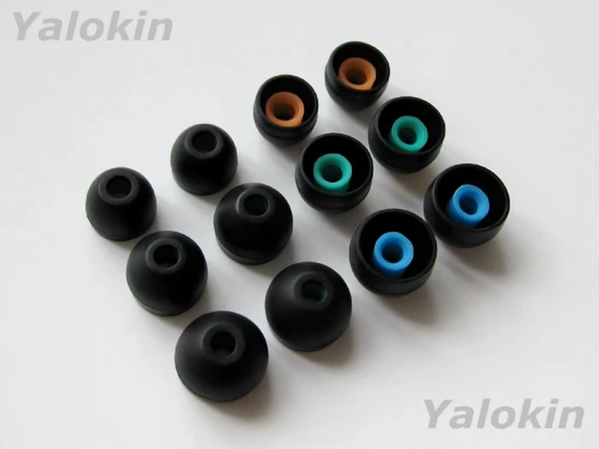 OLIVE- 12Pcs S/M/L Replacement Set Ear-Tips Buds Gels For Sony Mdr ...