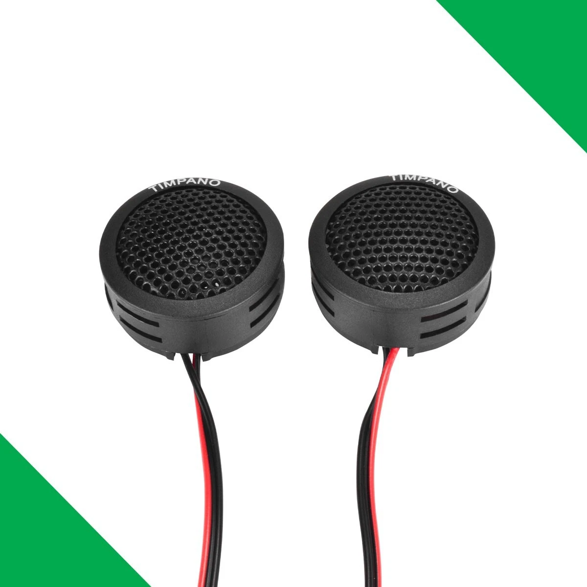 OLIVE- (2) Timpano Tpt-St1 1" Soft Dome Tweeters 180 Watts 4 Ohm Car ...