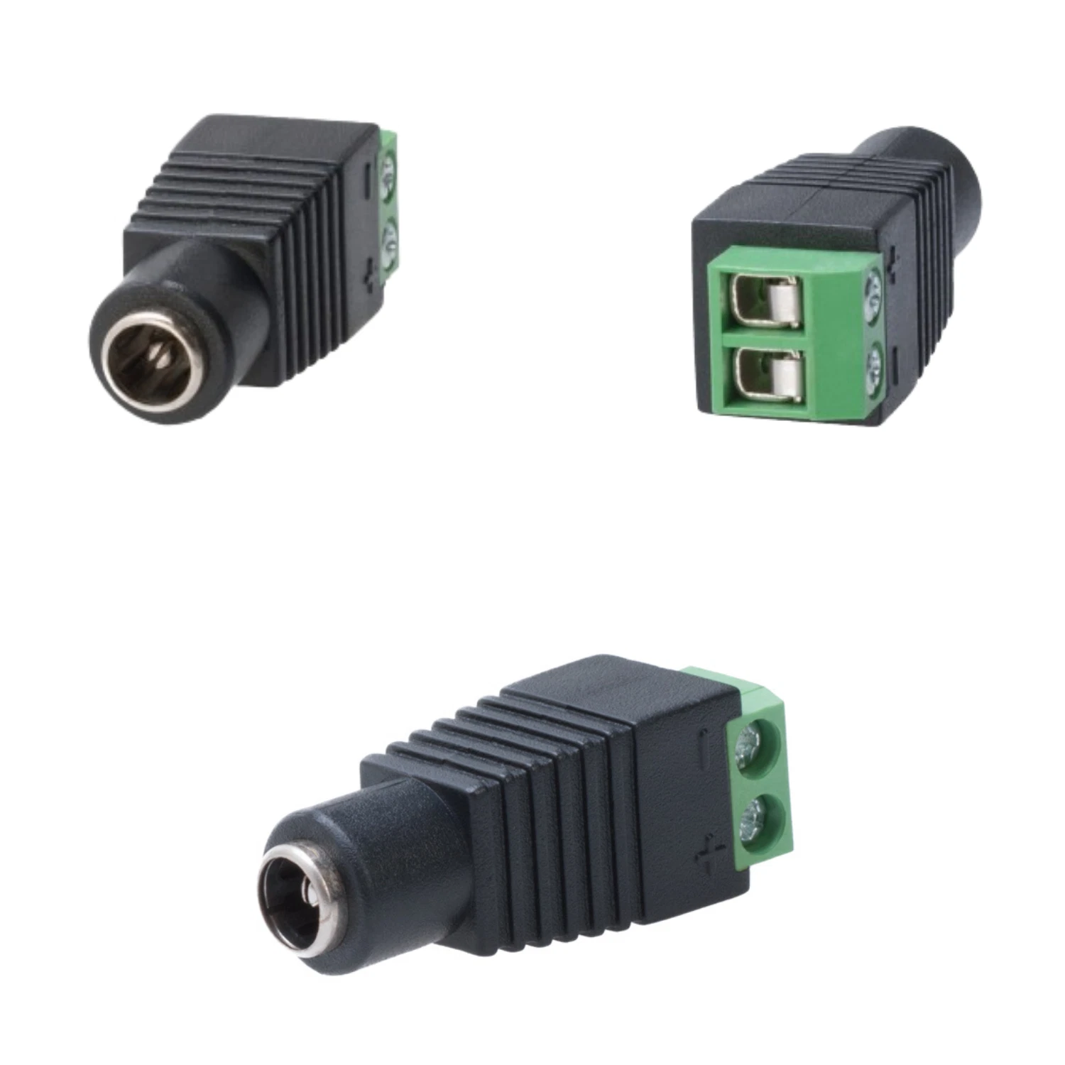 OLIVE- 20 X Female Dc Power Adapter Connector 2.1Mmx5.5Mm For Cctv ...