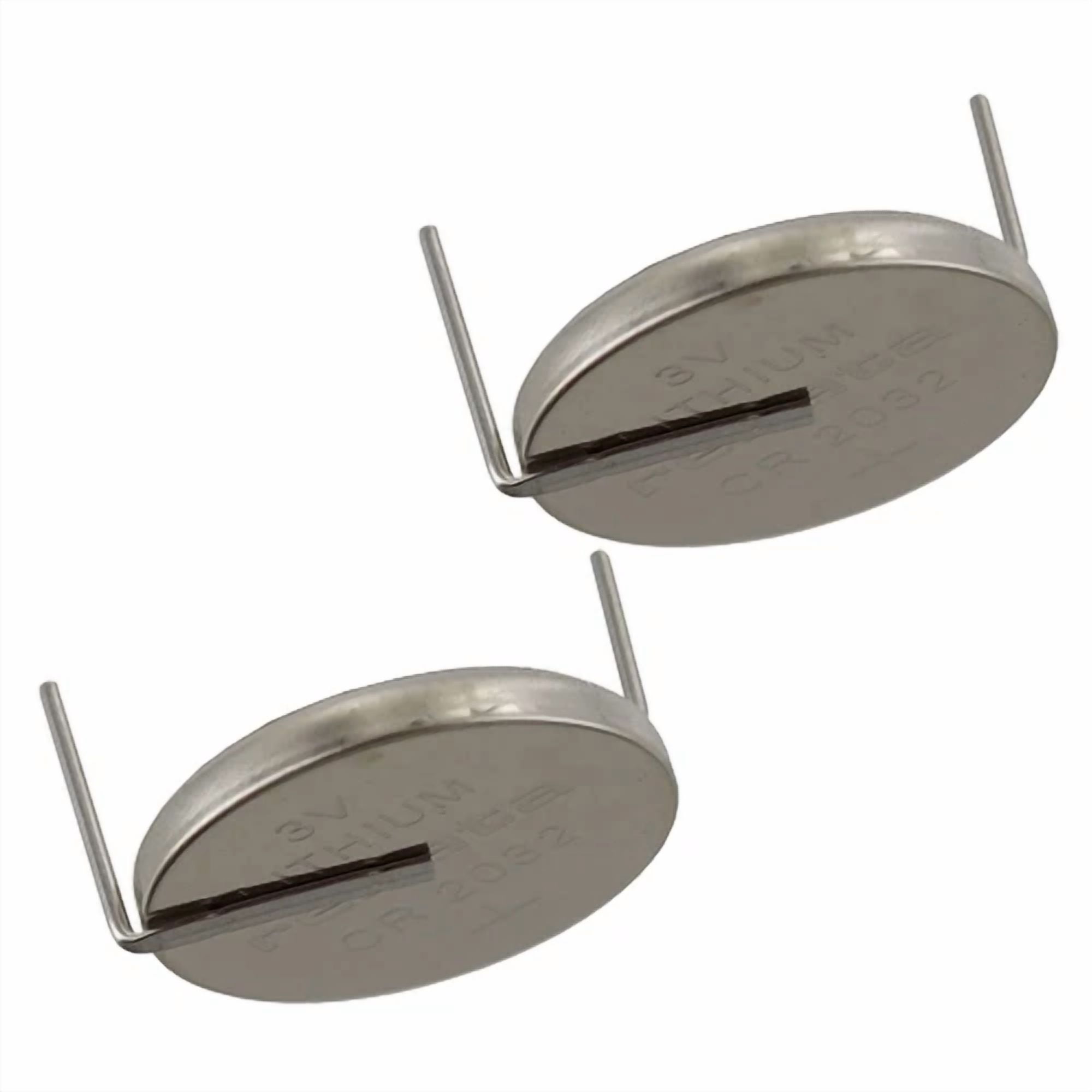 OLIVE- 2X Cr2032Ah1-Mfr 3V Lithium Coin Battery Horz 2-Pin For Dell ...