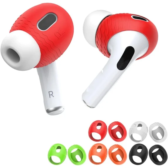 OLIVE- 5 Pairs For Airpods Pro 2 Ear Tips Covers [Fit In The Charging ...