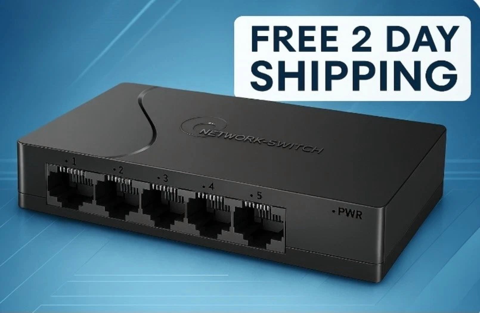 OLIVE- 5 Port Gigabit Ethernet Switch Smart Managed Hub Splitter Vlan ...