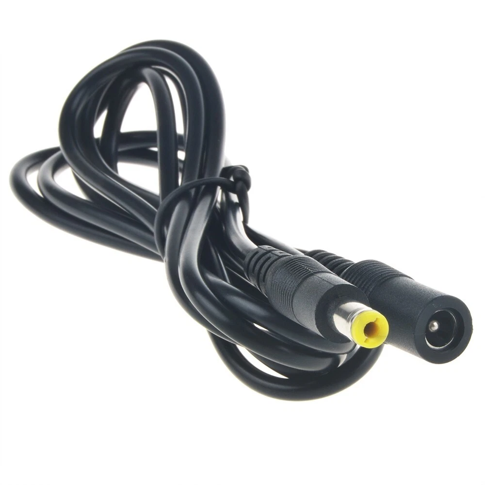 OLIVE- 5Pcs 5Ft Dc Power Extension Cable 5.5X2.1Mm F To 5.5X2.5Mm Male ...