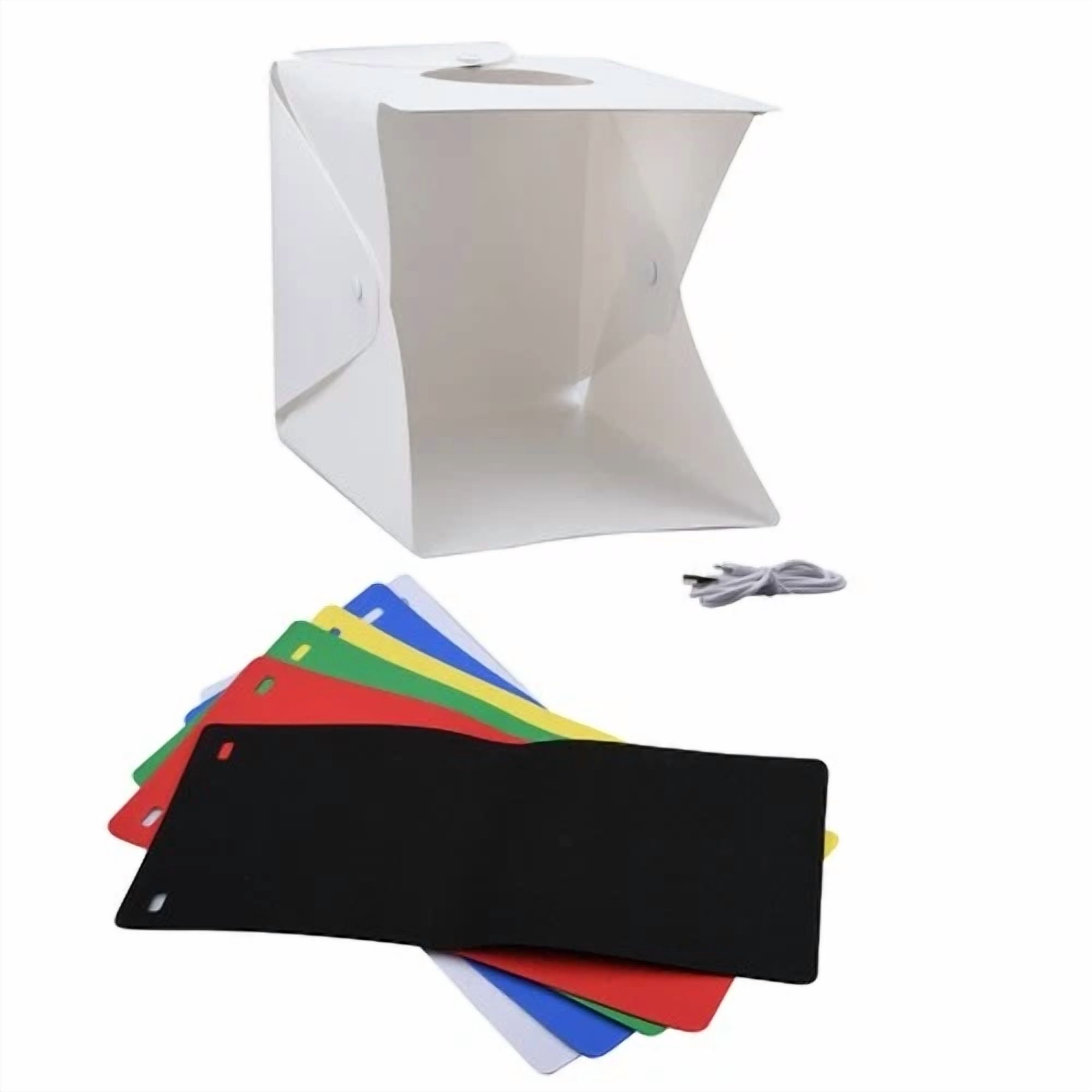 OLIVE- 5V Mini Photo Studio Light Box Photography Backdrop Led ...