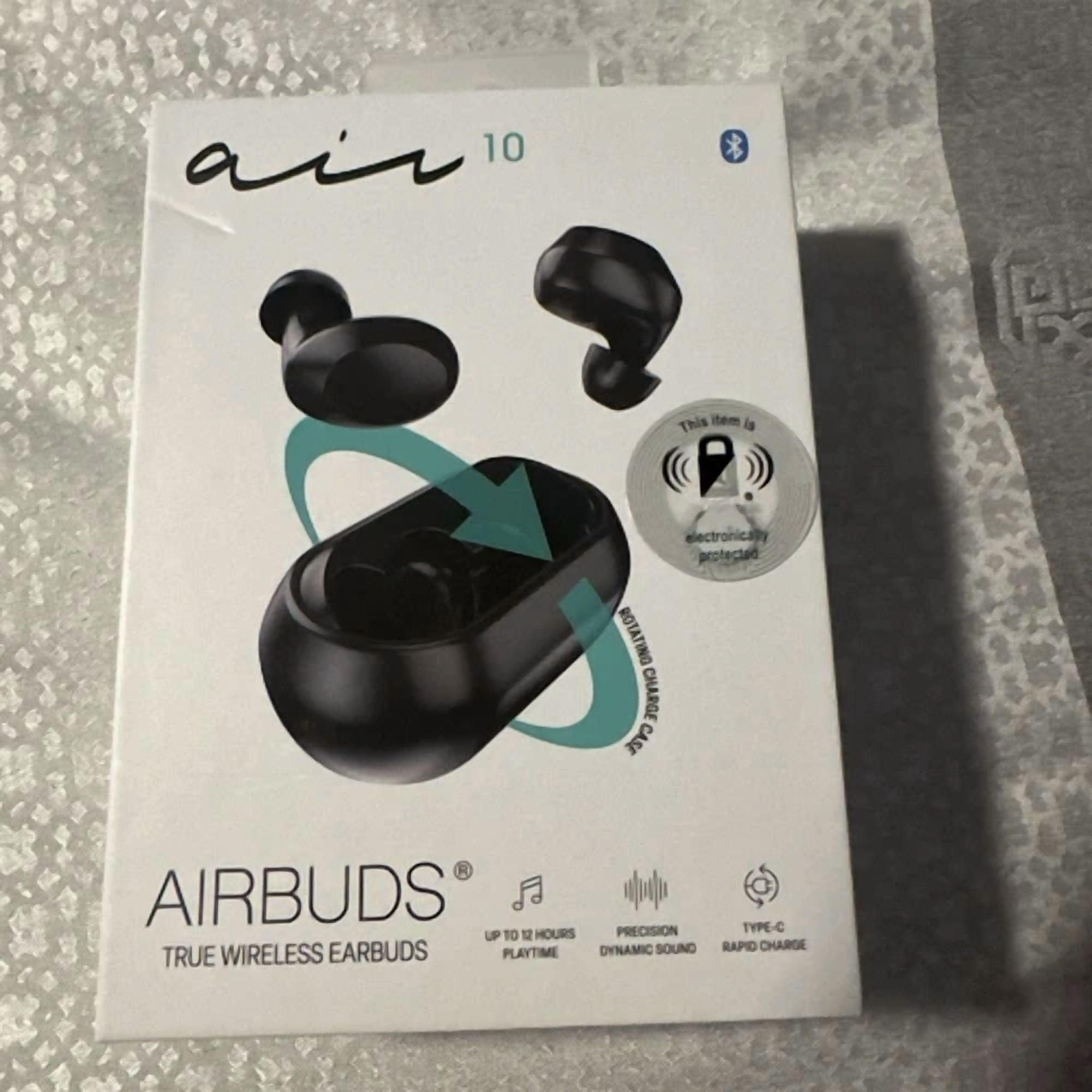 OLIVE- Airbuds Air 10 - True Wireless Bluetooth Earbuds - Black- Rapid ...
