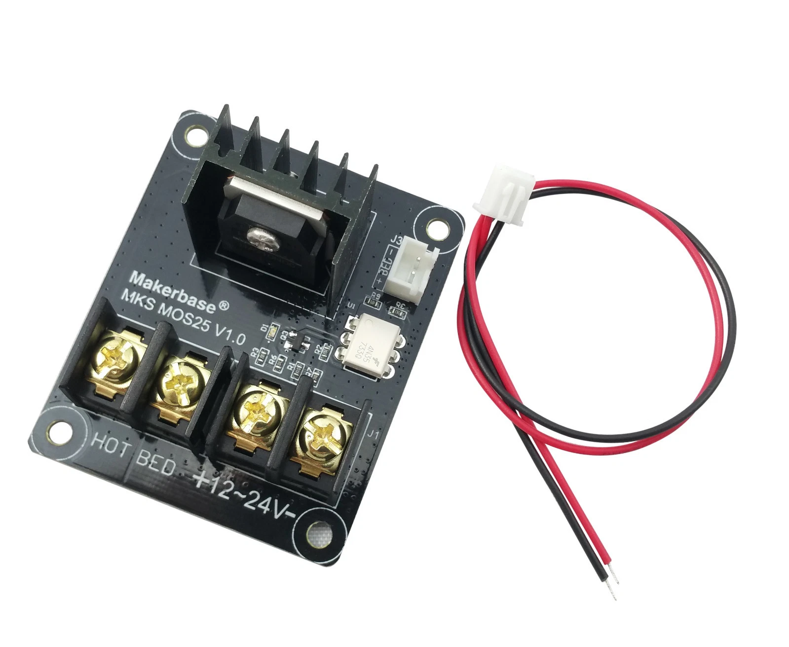 OLIVE- Anet A8 Mosfet Board Upgrade 3D Printer Heated Bed Power Module ...